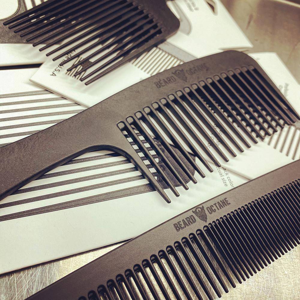 Beard Octane Chicago Comb Co Model 7 - Heat Resistant Style Shower ...
