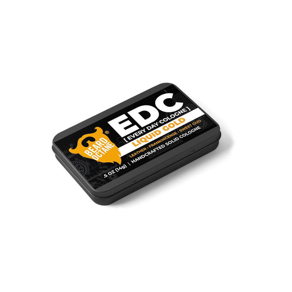 Liquid Gold Solid Cologne - Frankincense & Oud - Beard Octane