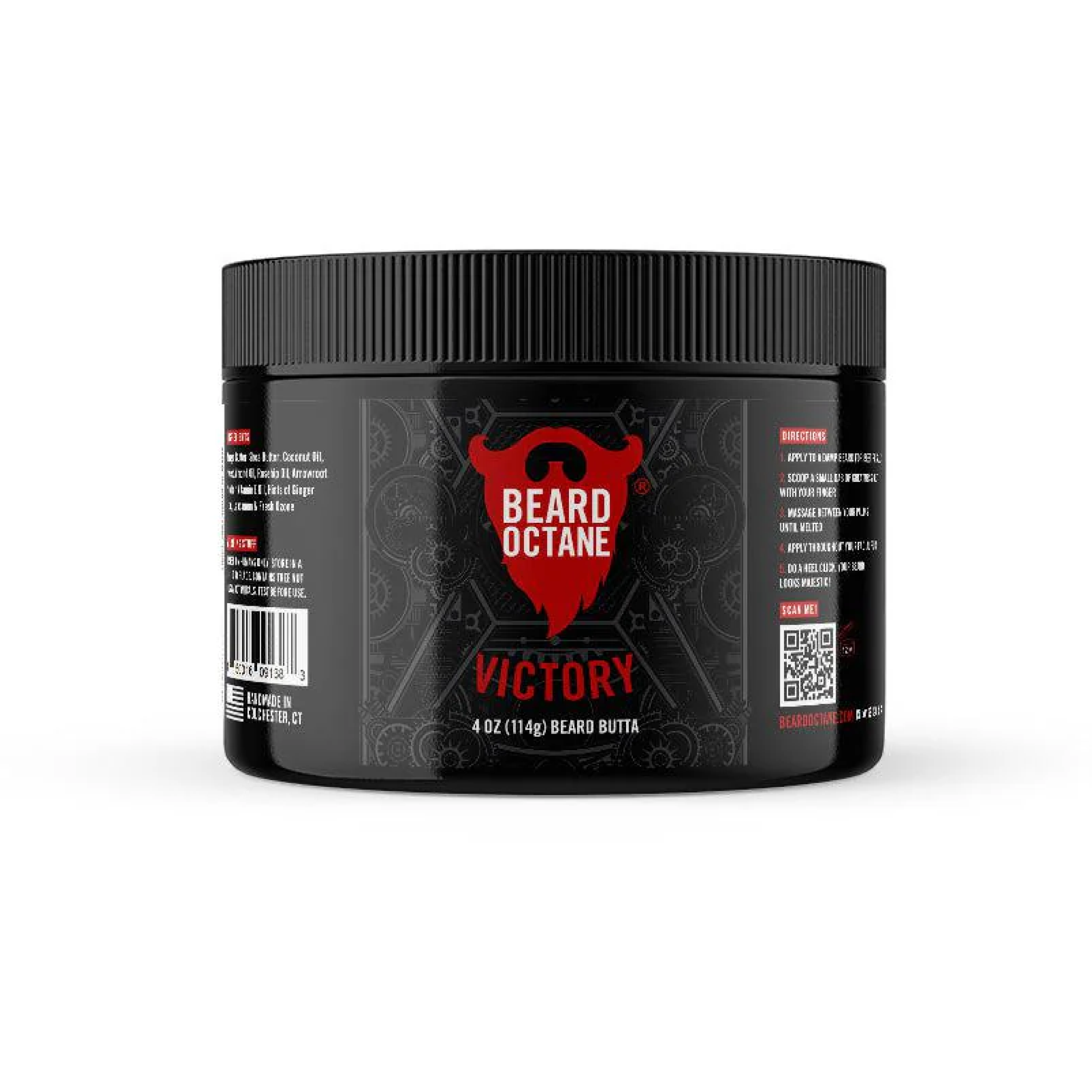 Victory Beard Butta - Ginger Yuzu, Labdanum & Fresh Ozone - Beard Octane