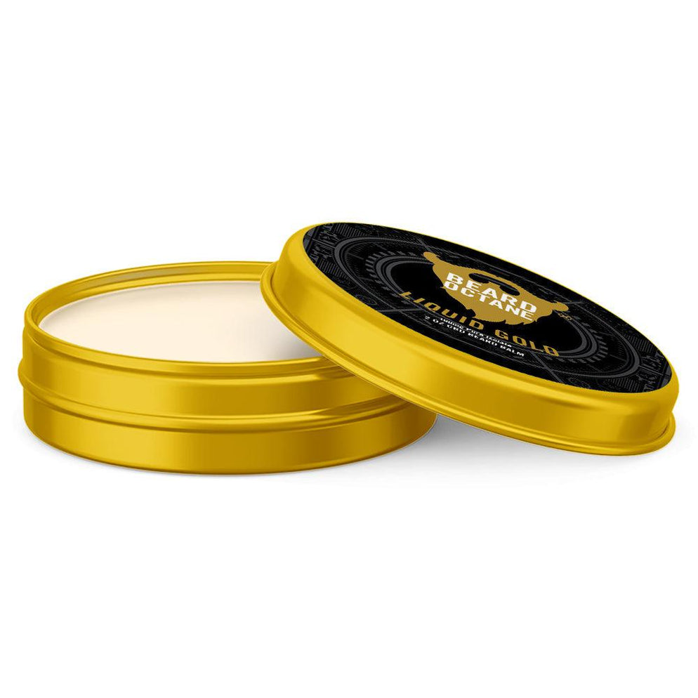 Beard Octane Liquid Gold Beard Balm 2 oz - Style and Hold Balm - Beard ...
