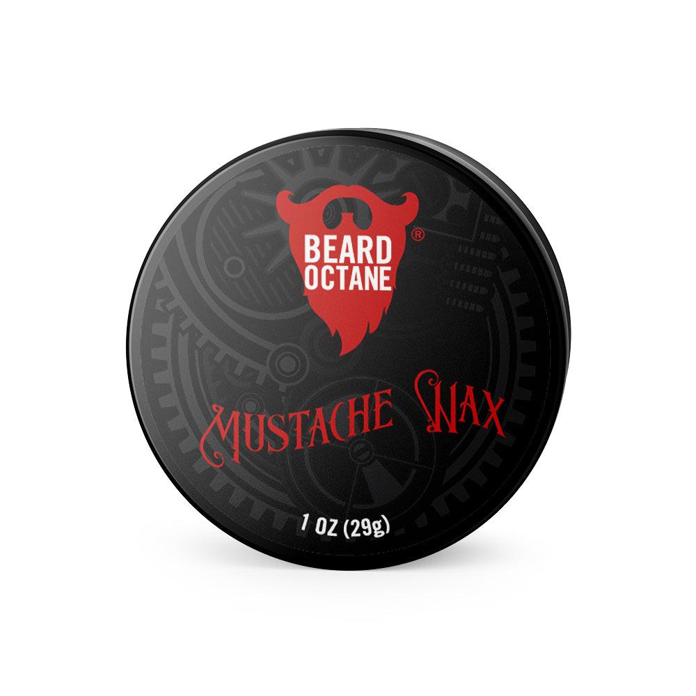 Beard Octane Mustache Wax 1 oz - Style and Hold Handlebar Mustache - Beard Octane